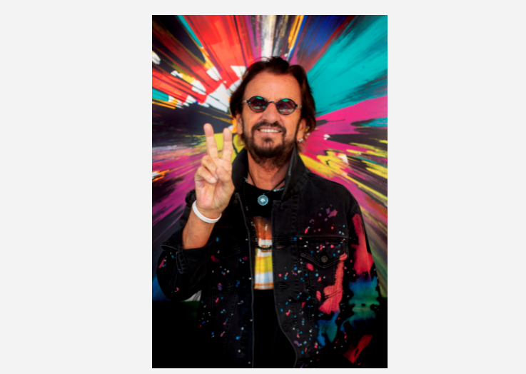 RINGO WANTS TO CHANGE THE WORLD: Iconic Beatles drummer Ringo Starr ...