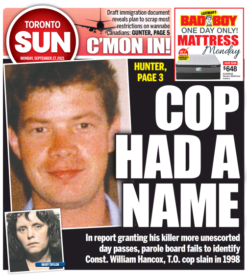NOTE TO READERS: No Toronto Sun print edition on Monday | Toronto Sun