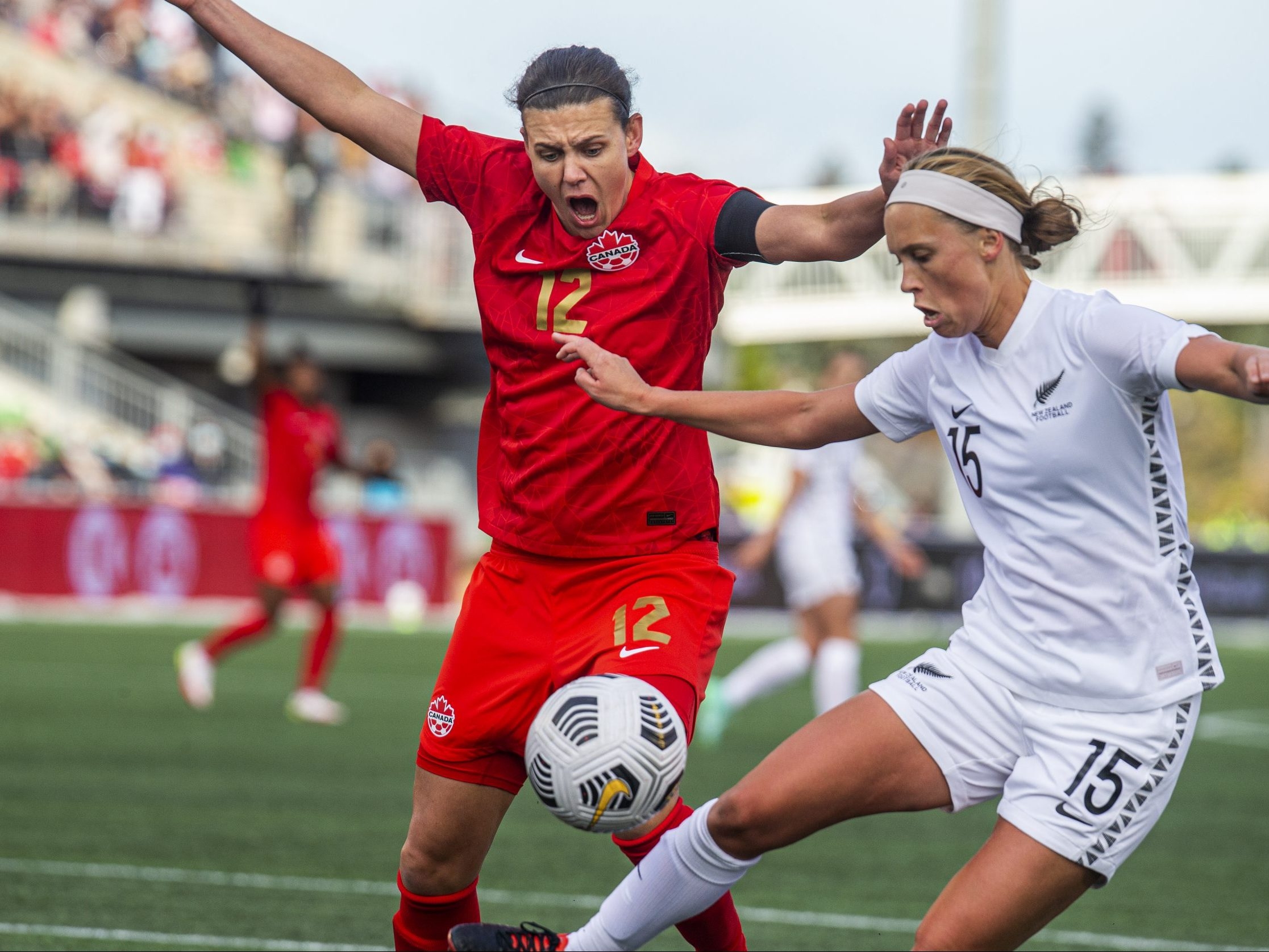 Successful championship homecoming for Canadian women's soccer team ...