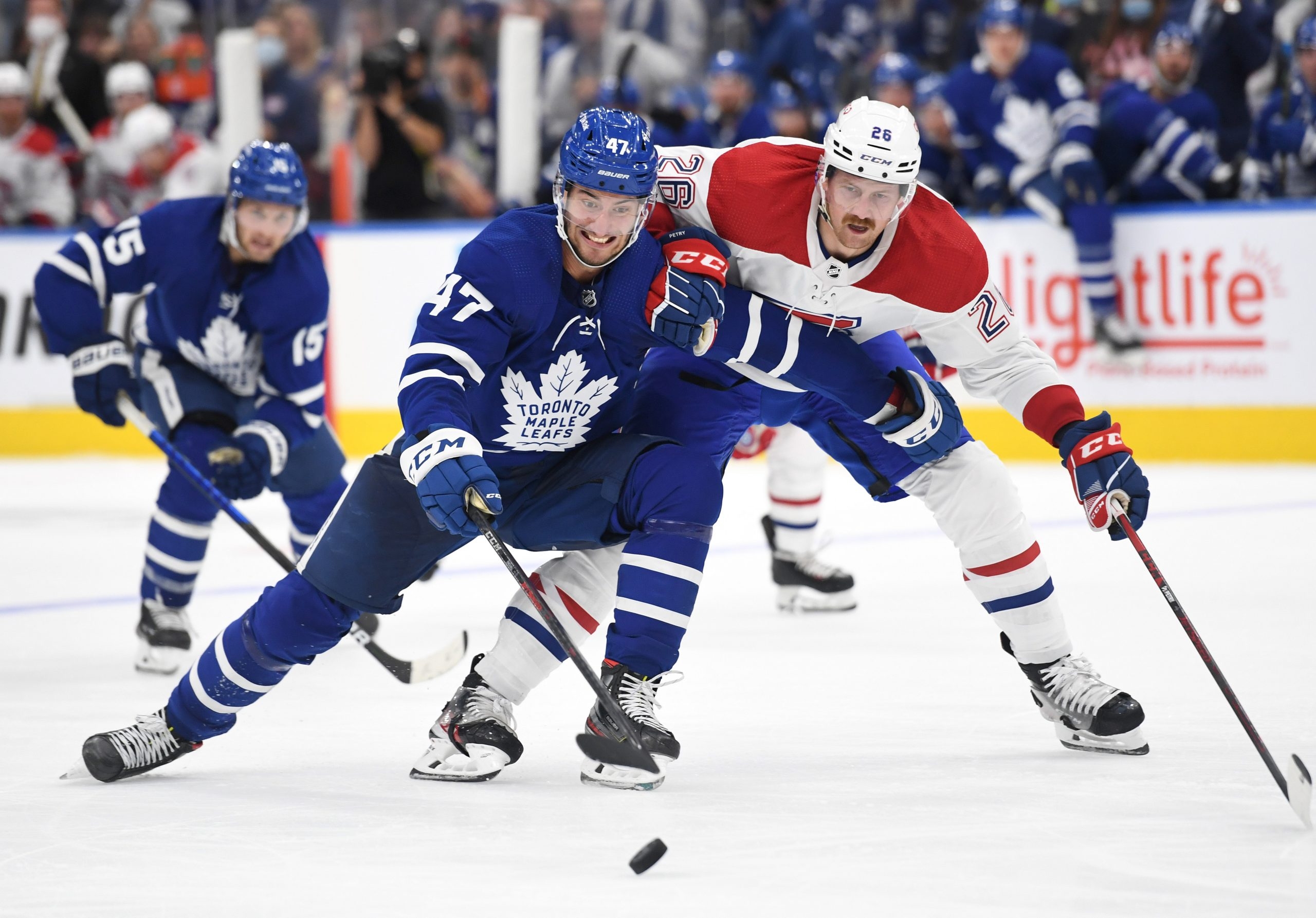 GREAT GRIT: Maple Leafs dig deep in opening win over Canadiens ...