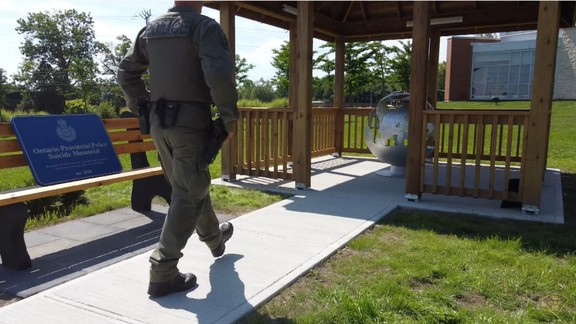 New OPP memorial unveiled for officers who die 'because of duty ...