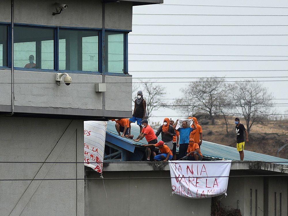 Seven prisoners found dead in Ecuador jail affected by riots | Toronto Sun