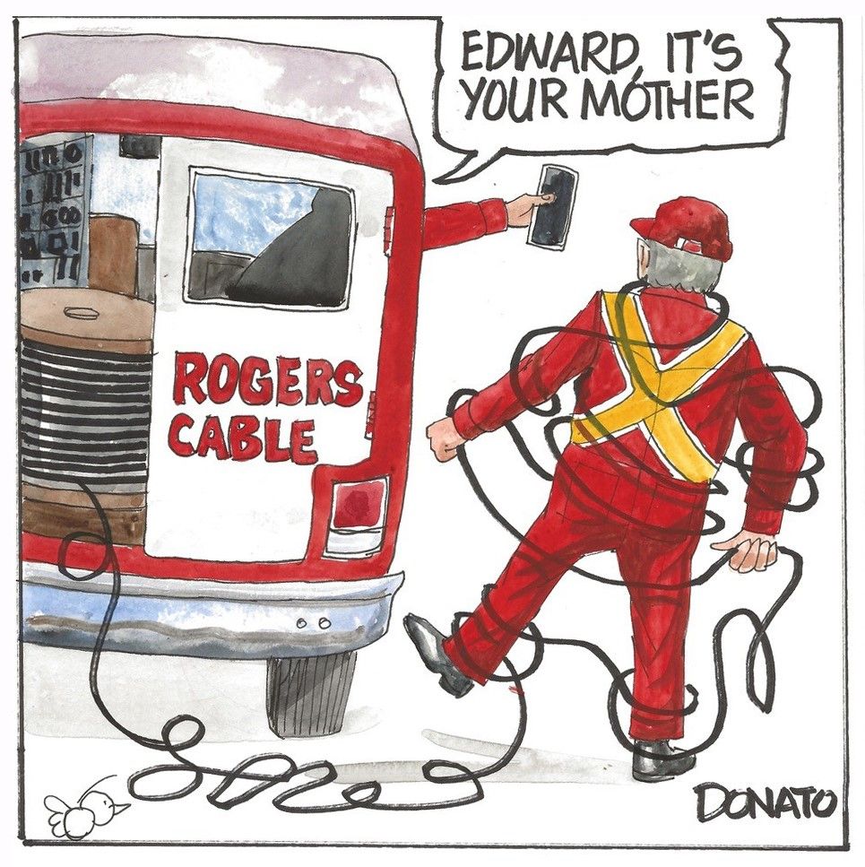 Andy Donato cartoon, Oct. 31, 2021 | Calgary Sun