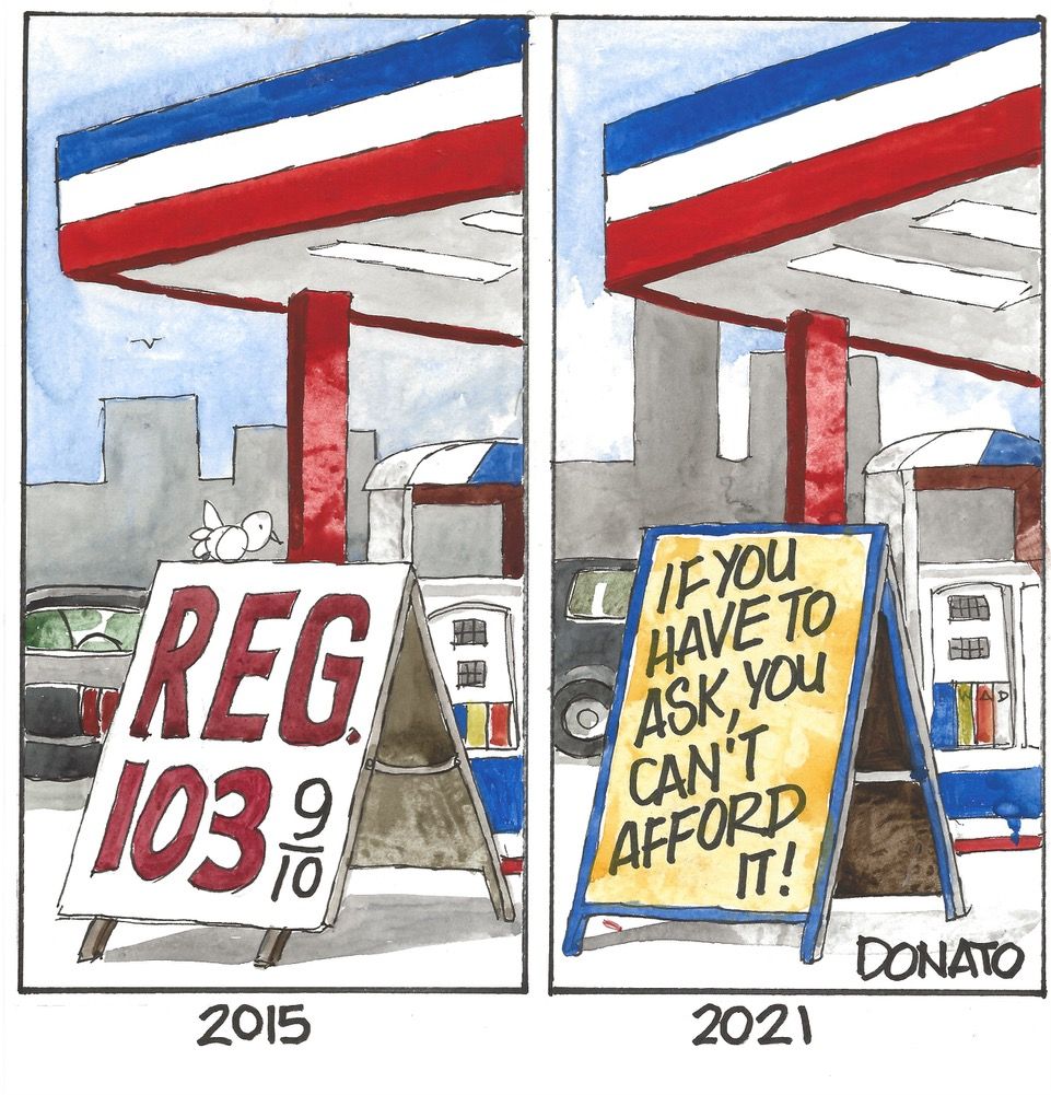 Donato cartoon, Oct. 10, 2021 | Toronto Sun