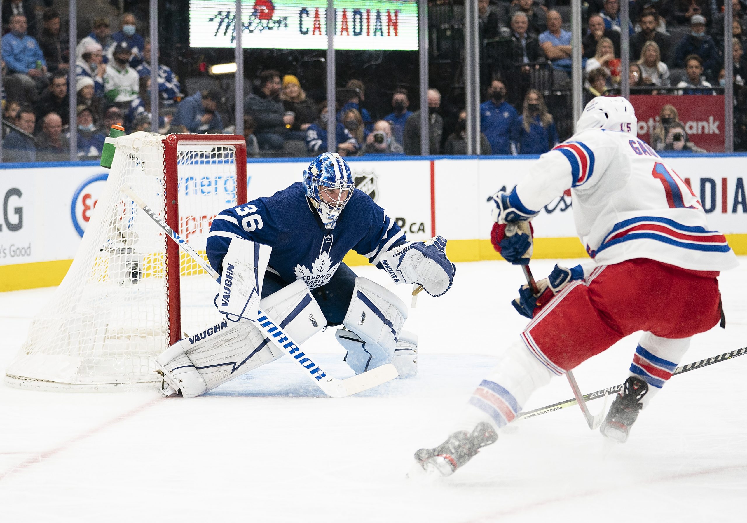 SOUPY STAYS HOT: Maple Leafs goalie sizzles as hosts down Rangers ...