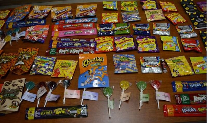 Cops seize edibles packaged to look like well-known candy products ...