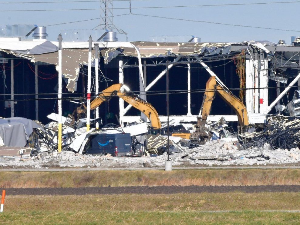 Amazon driver died in bathroom sheltering from tornado with colleagues ...