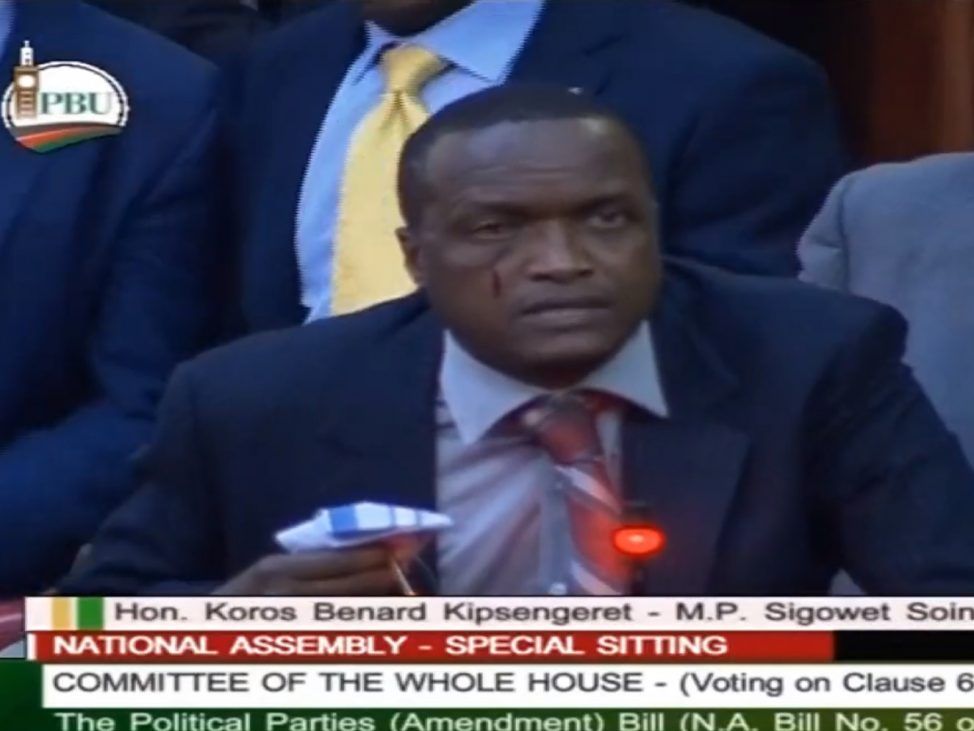 Kenyan lawmaker suffers bloody eye in parliamentary scuffle | Toronto Sun