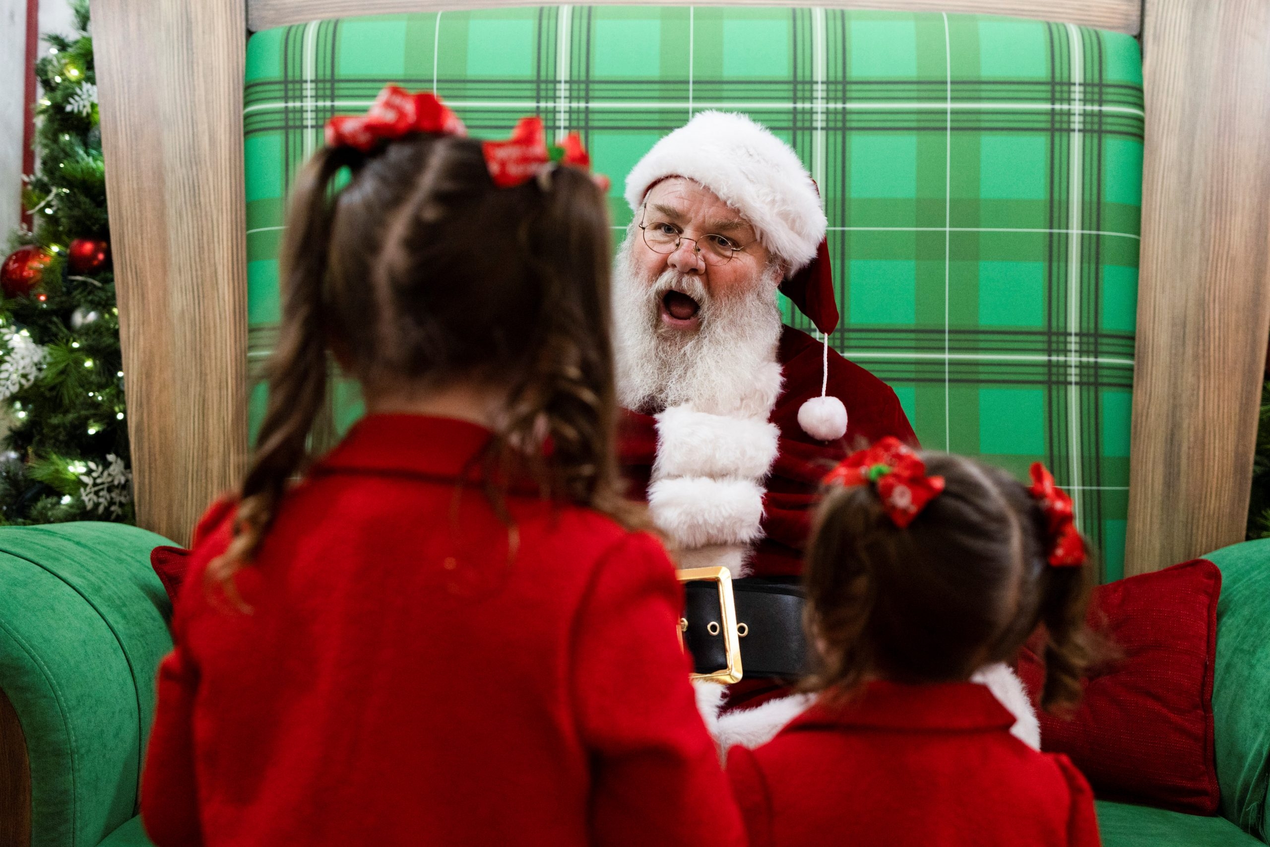 Santa Claus is back at the mall with COVID restrictions in place ...
