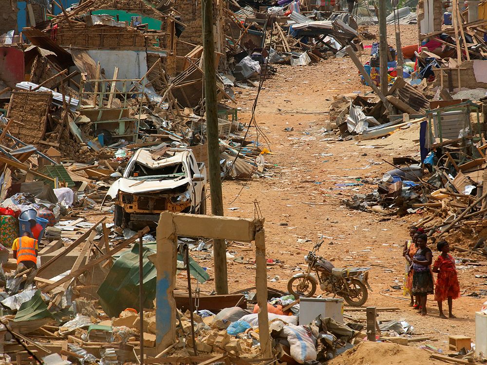 Explosion kills 13, flattens village in Ghana mining region | Toronto Sun