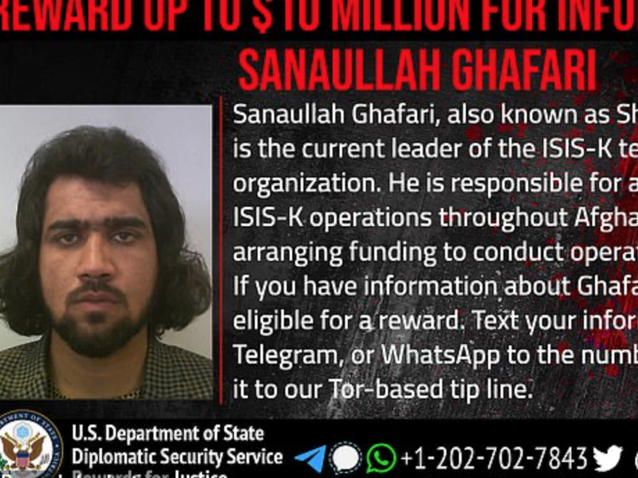 U.S. offers $10M for information leading to capture of ISIS leader ...