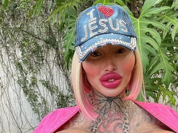 Extreme Plastic Surgery Fanatic Unveils Barbie Nose Cat Eye Look