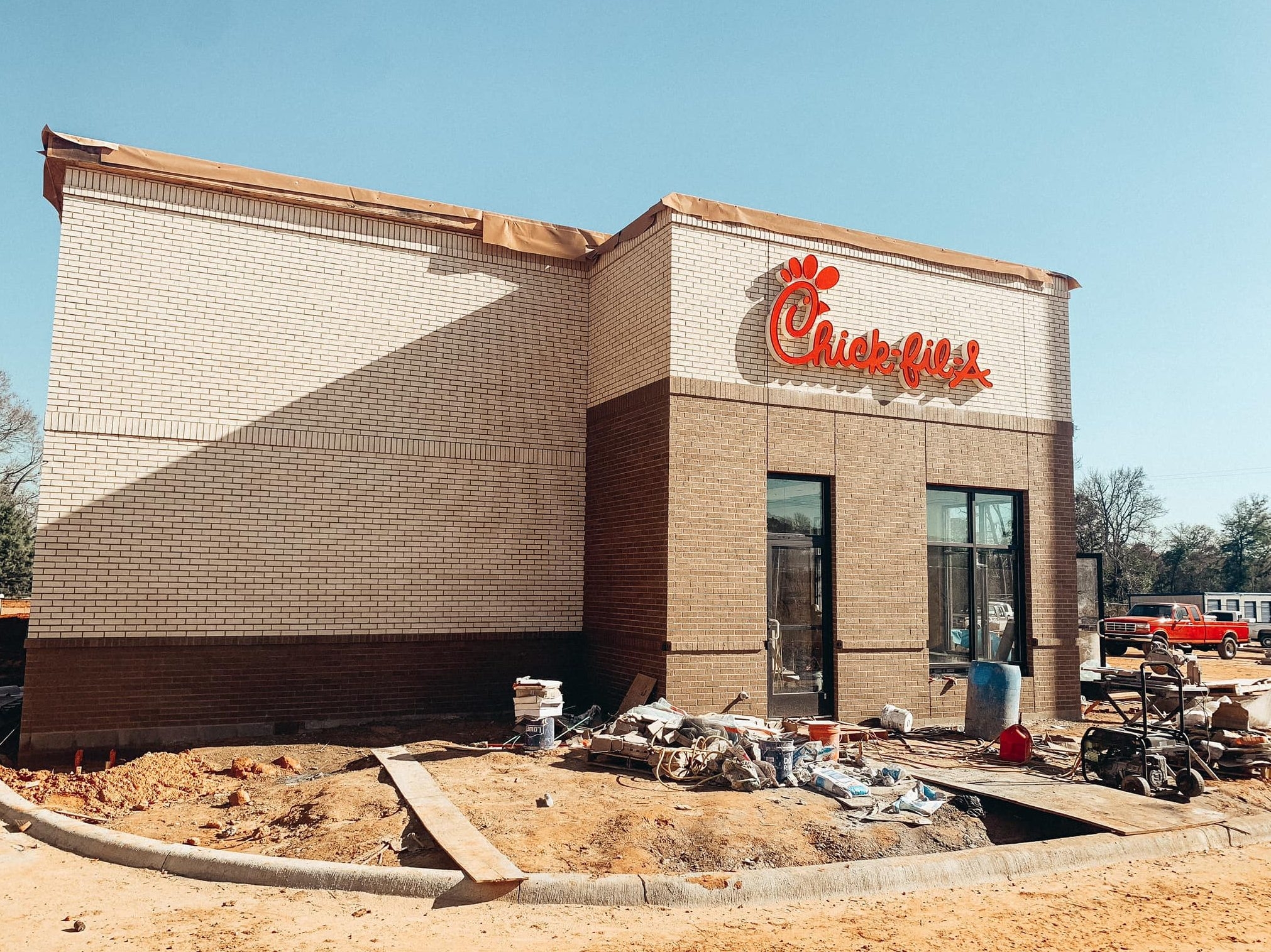 Texas Chick-fil-A buries Bible under restaurant, sparking criticism ...