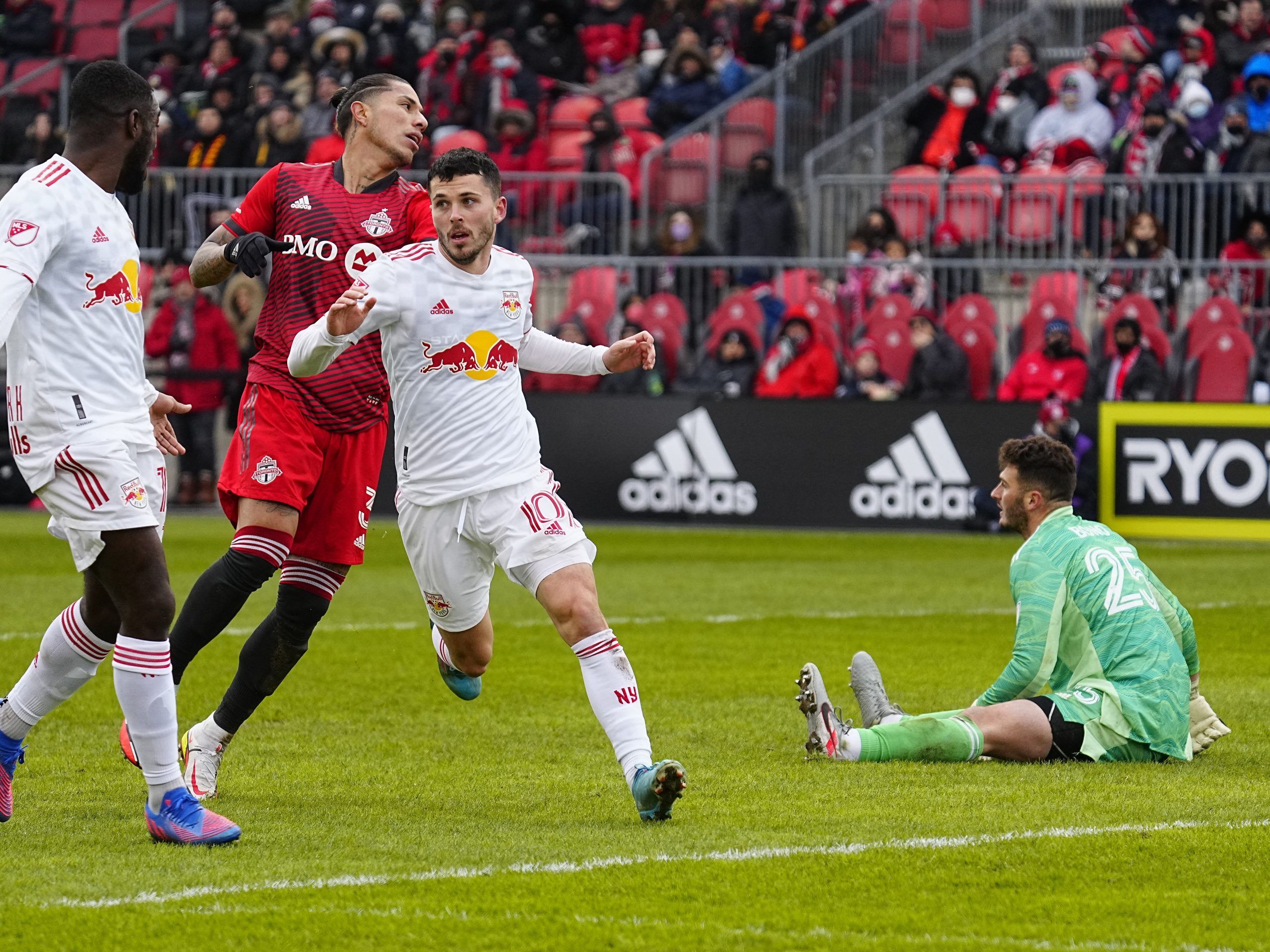 Red Bulls trample on Toronto FC's hopes for a successful home opener at ...