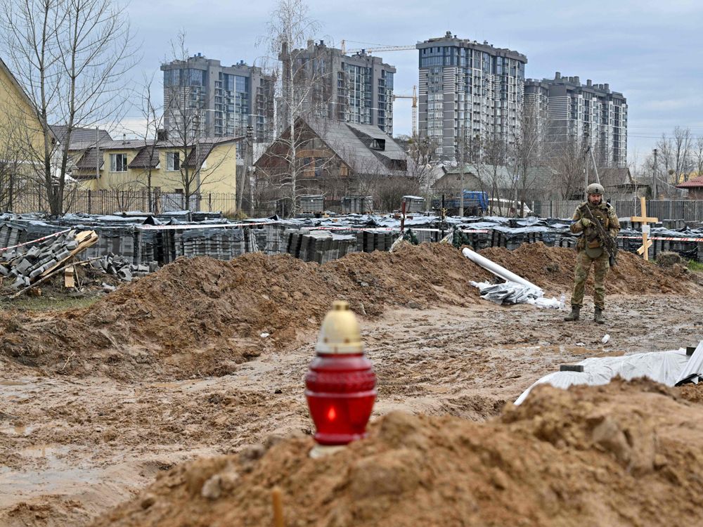 Putin calls situation in Ukrainian town of Bucha 'fake' | Toronto Sun