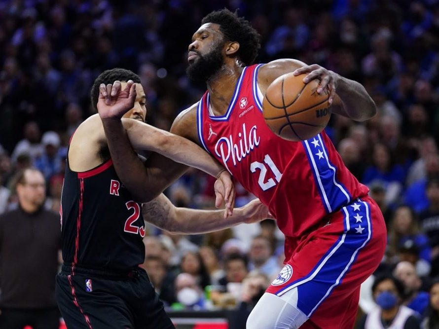 SIMMONS: Toronto Raptors have no answers for Joel Embiid and his ...