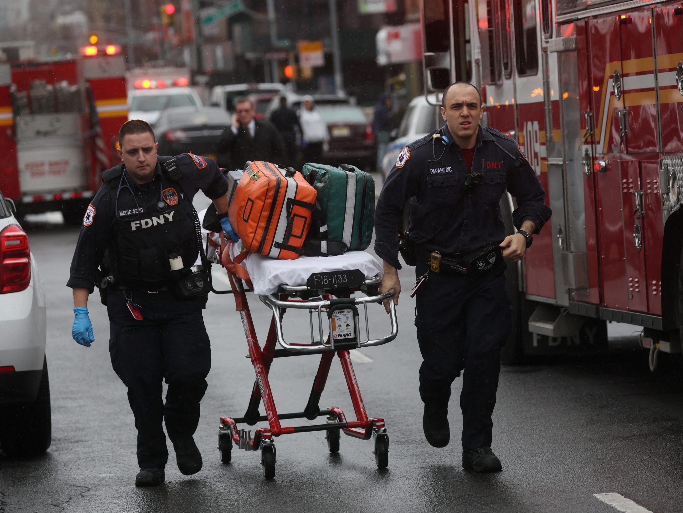 Manhunt for gunman in NYC subway attack that injured nearly 30 ...