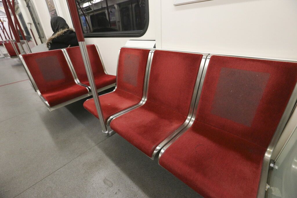 TTC seats with sticker residue could take months to replace | Toronto Sun