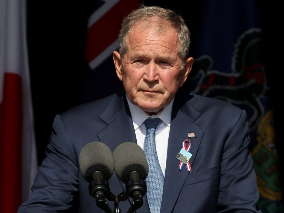 I Mean Ukraine George Bush Calls Iraq Invasion Unjustified