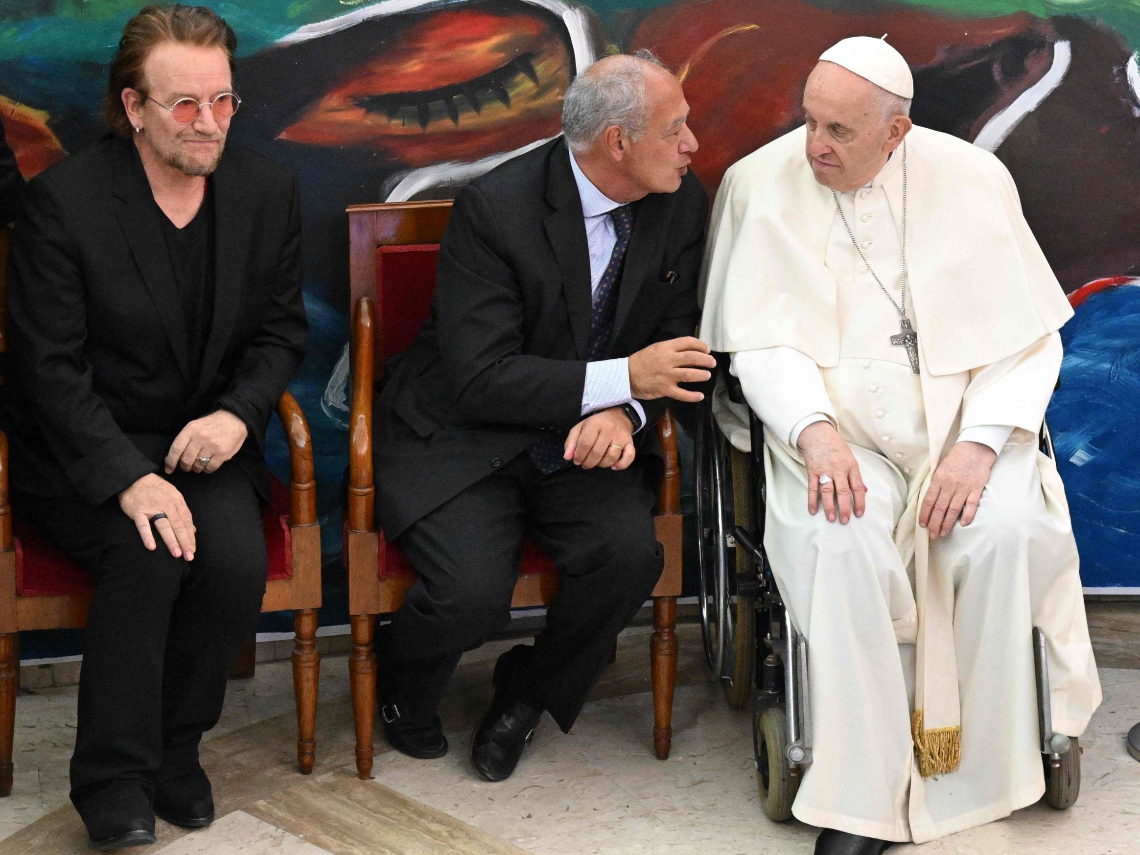 Bono and the Pope harmonize on climate change, girls' education ...