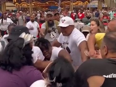 Cameras roll as two families at Disney World get into huge brawl ...
