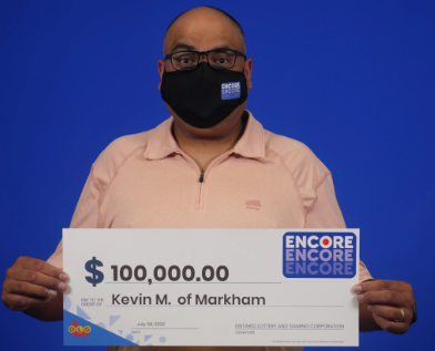 'FIRST BIG WIN': Markham man scores $100,000 playing Lotto Max ...