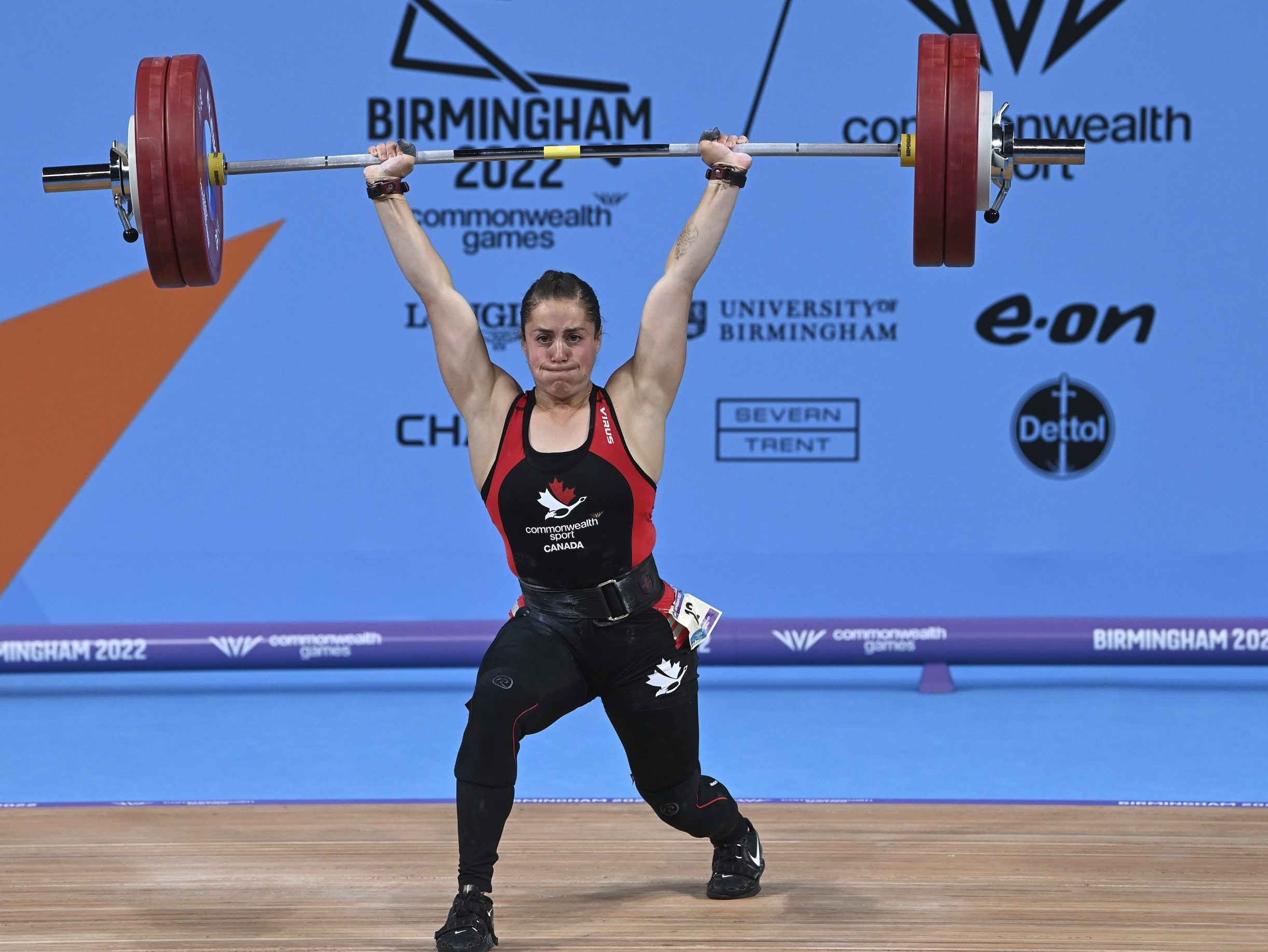 Canada’s Maude Charron earns weightlifting gold, sets Commonwealth ...