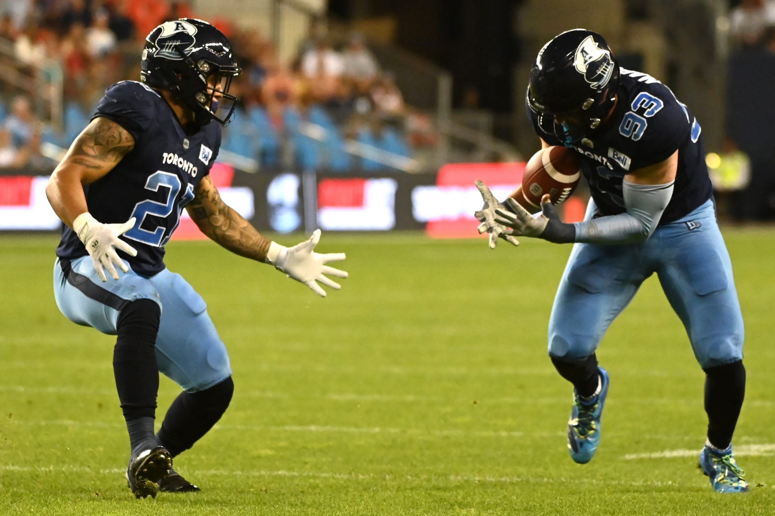 Argos give themselves some room for error heading into rematch with ...