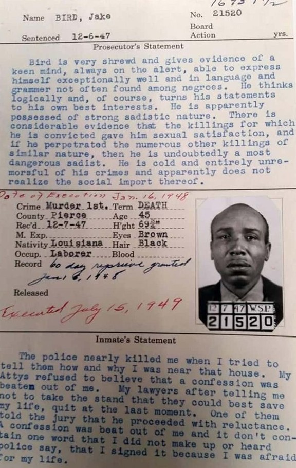 CRIME HUNTER: Serial killer Jake Bird's chilling hex left 6 more dead ...