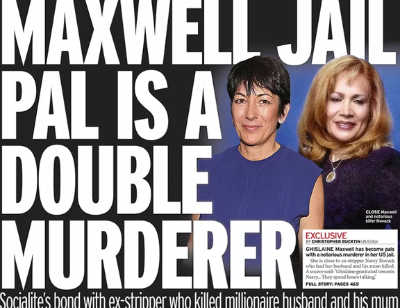 Ghislaine Maxwell's best prison pal is black widow killer Narcy Novack ...