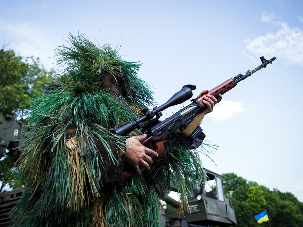 'I DON'T LIKE TO KILL': Volunteer sniper embodies Ukraine's military ...