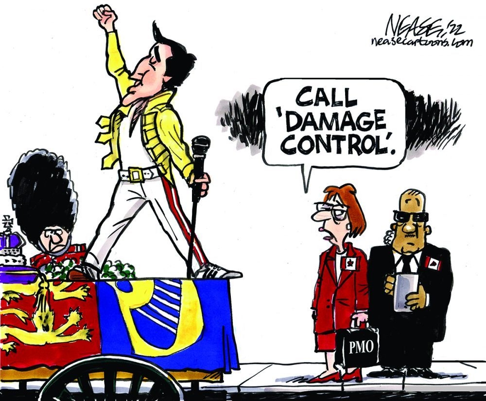 Steve Nease cartoon, Sept. 21, 2022 | Toronto Sun