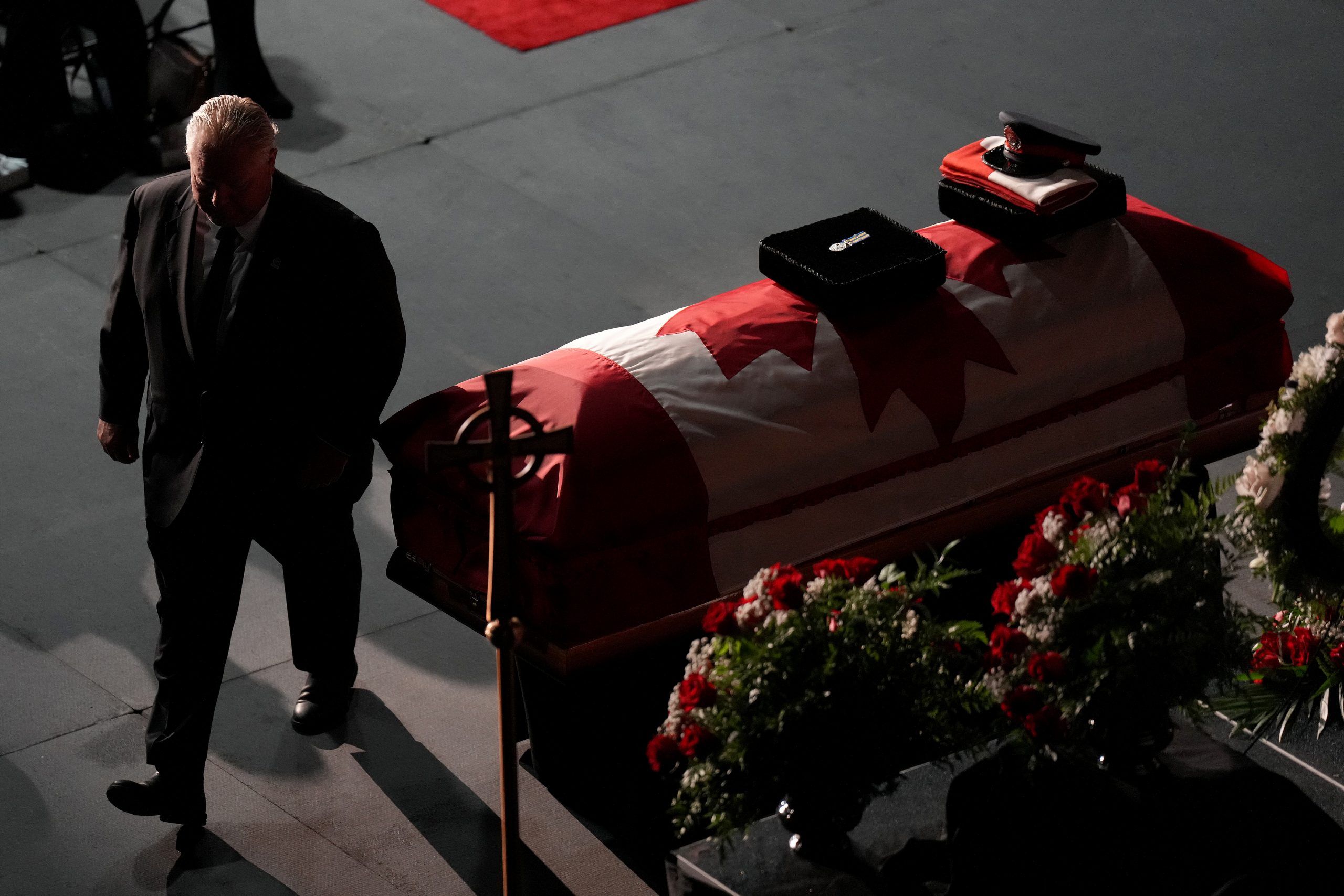 Two slain South Simcoe Police officers remembered at joint funeral ...