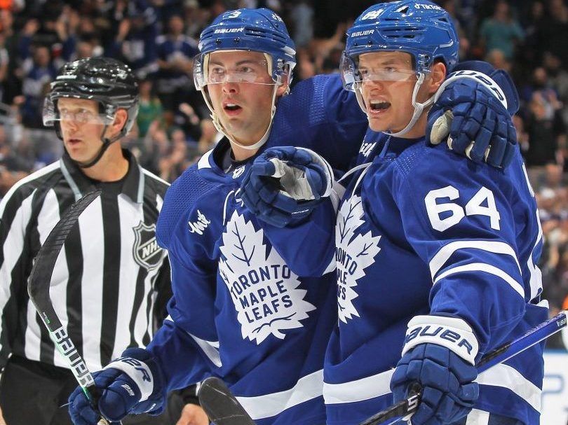 David Kampf showing a knack for scoring important goals for the Maple ...