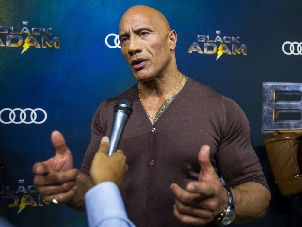 READY TO ROCK!!: Dwayne Johnson brings DC’s Black Adam to Toronto ...
