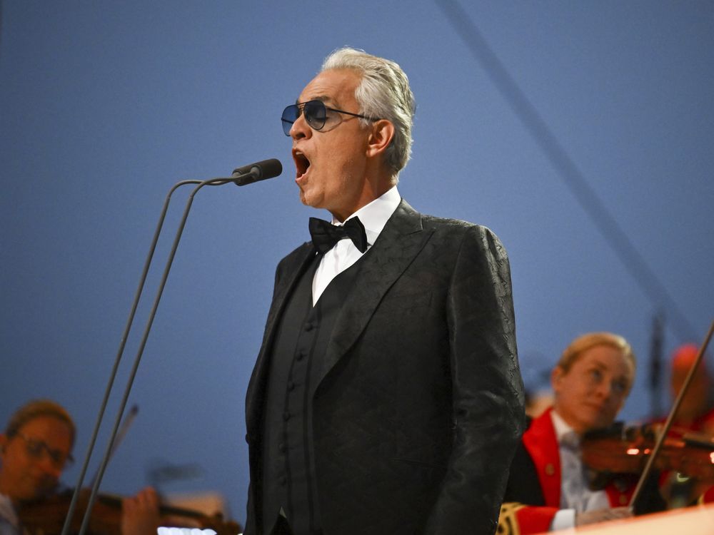 Andrea Bocelli sues air charter company over old, noisy jet | Toronto Sun