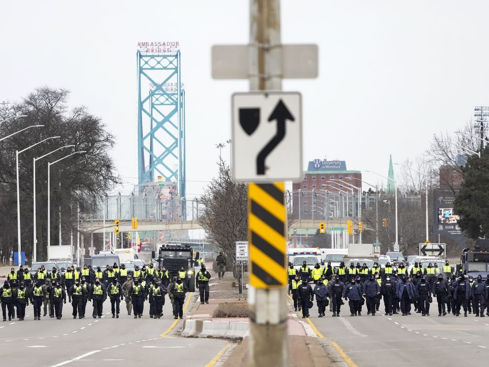 RCMP refused release of badge numbers, fearing convoy supporter threat ...