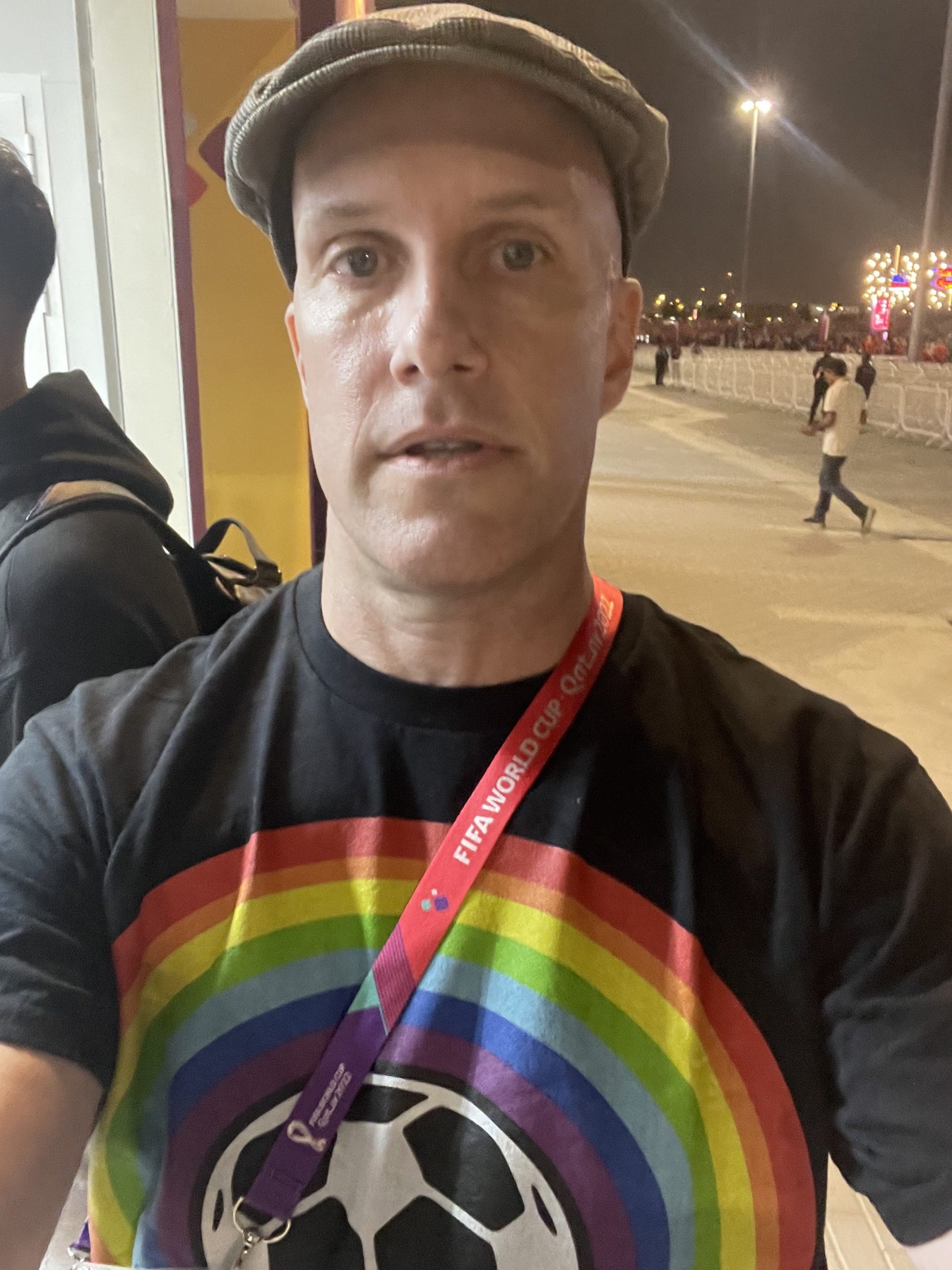 U.S. journalist says he was detained at World Cup over rainbow shirt ...