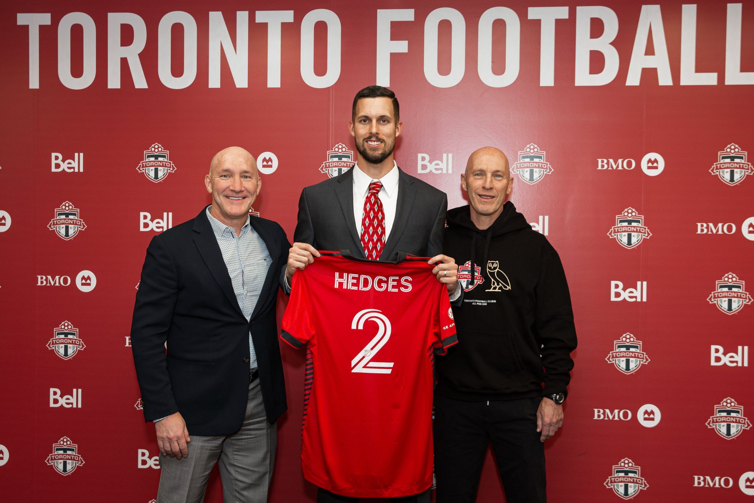 Toronto FC makes splash by unveiling central defender Matt Hedges ...