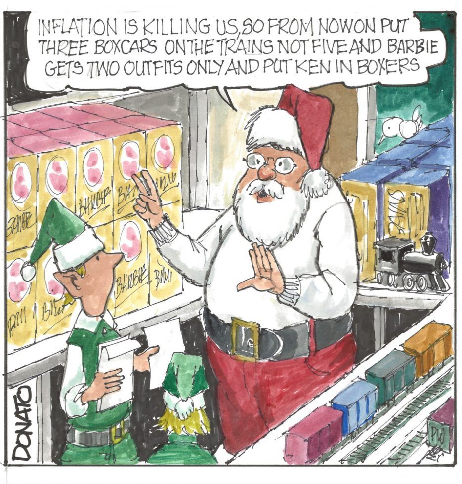 Andy Donato cartoon, Dec. 18, 2022 | Toronto Sun
