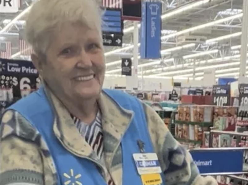 "God sent her," elderly Walmart worker helped by stranger's campaign ...