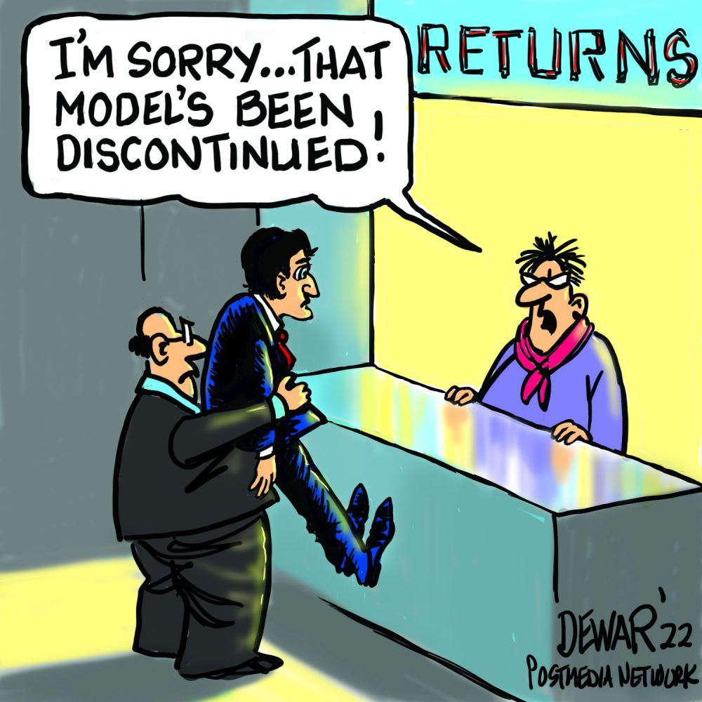 Sue Dewar cartoon, Dec. 27, 2022 | Toronto Sun