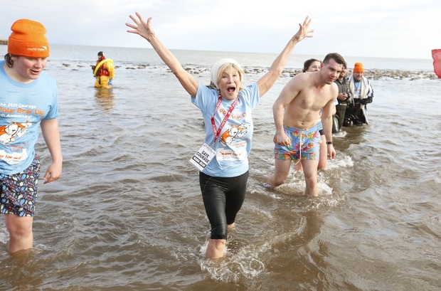Cool Event Courage Polar Bear Dip Supports Freshwater Initiatives