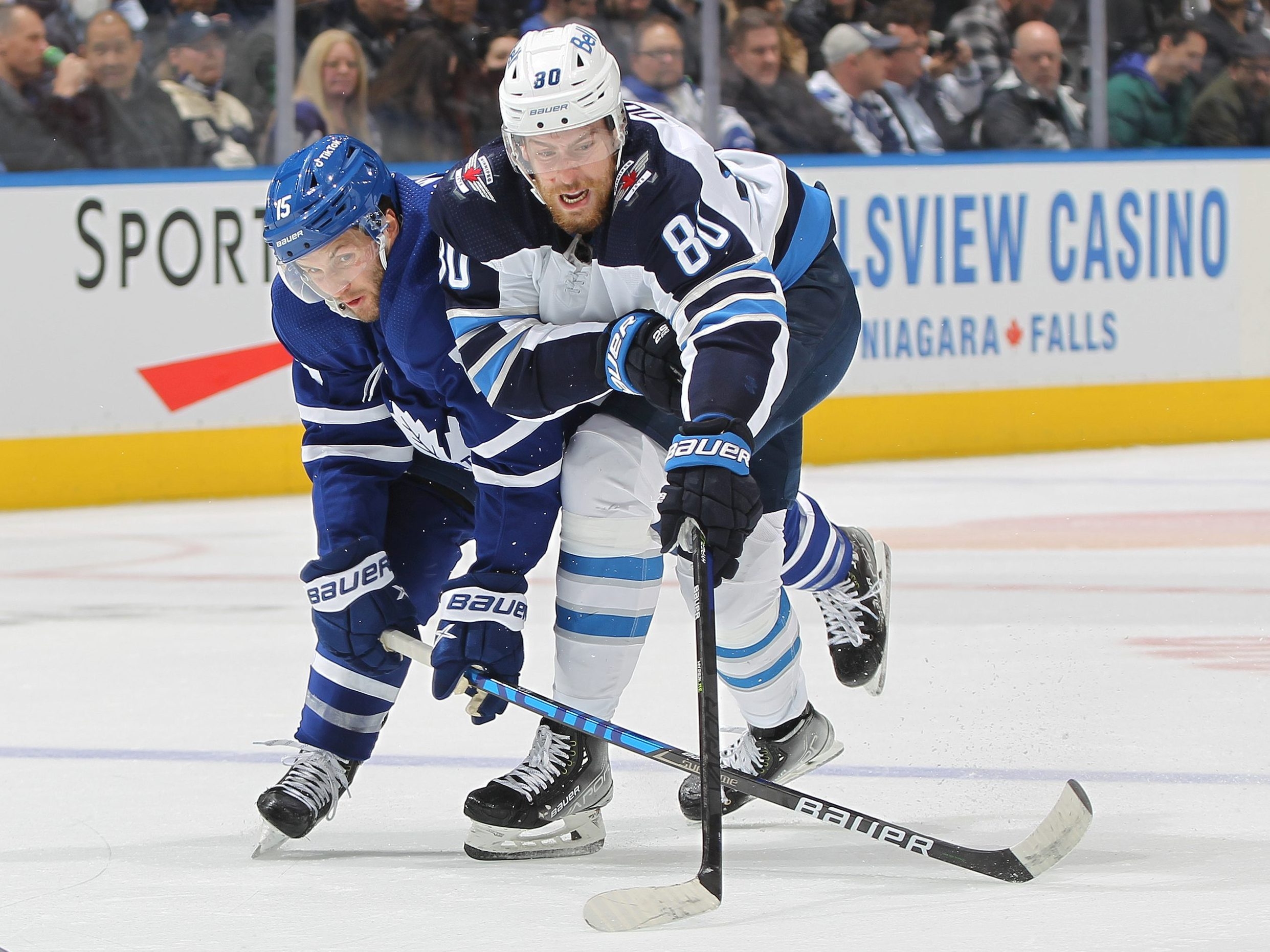 High-flying Jets, Maple Leafs prepared for another intense meeting ...