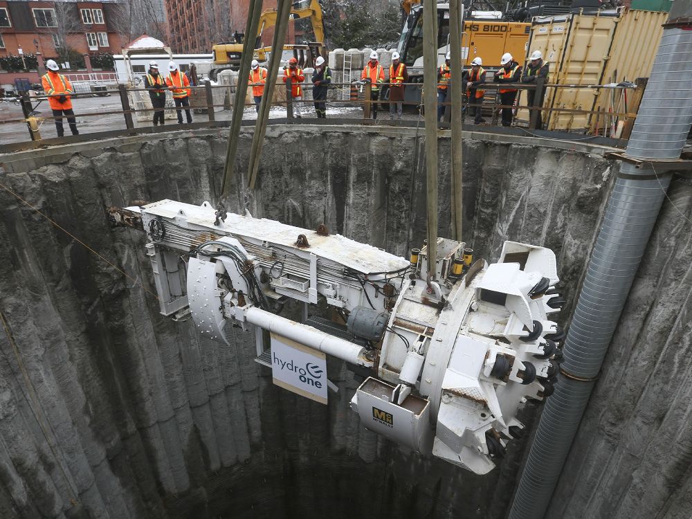 'Celtic Tiger' tunnels under downtown core to improve electricity grid ...
