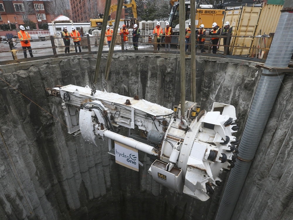 'Celtic Tiger' tunnels under downtown core to improve electricity grid ...