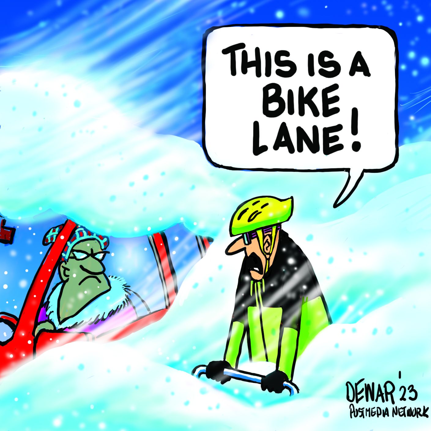 Sue Dewar cartoon, Jan. 31, 2023 | Toronto Sun