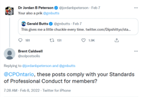Read the tweets that started the investigation against Jordan Peterson ...