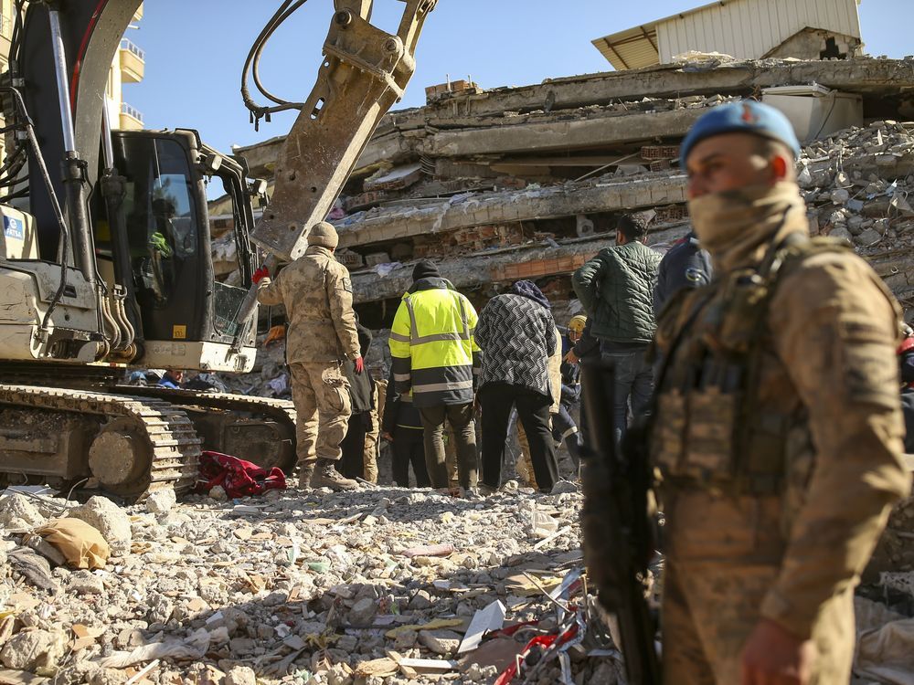 Canadian woman's body found in building that collapsed during quake ...