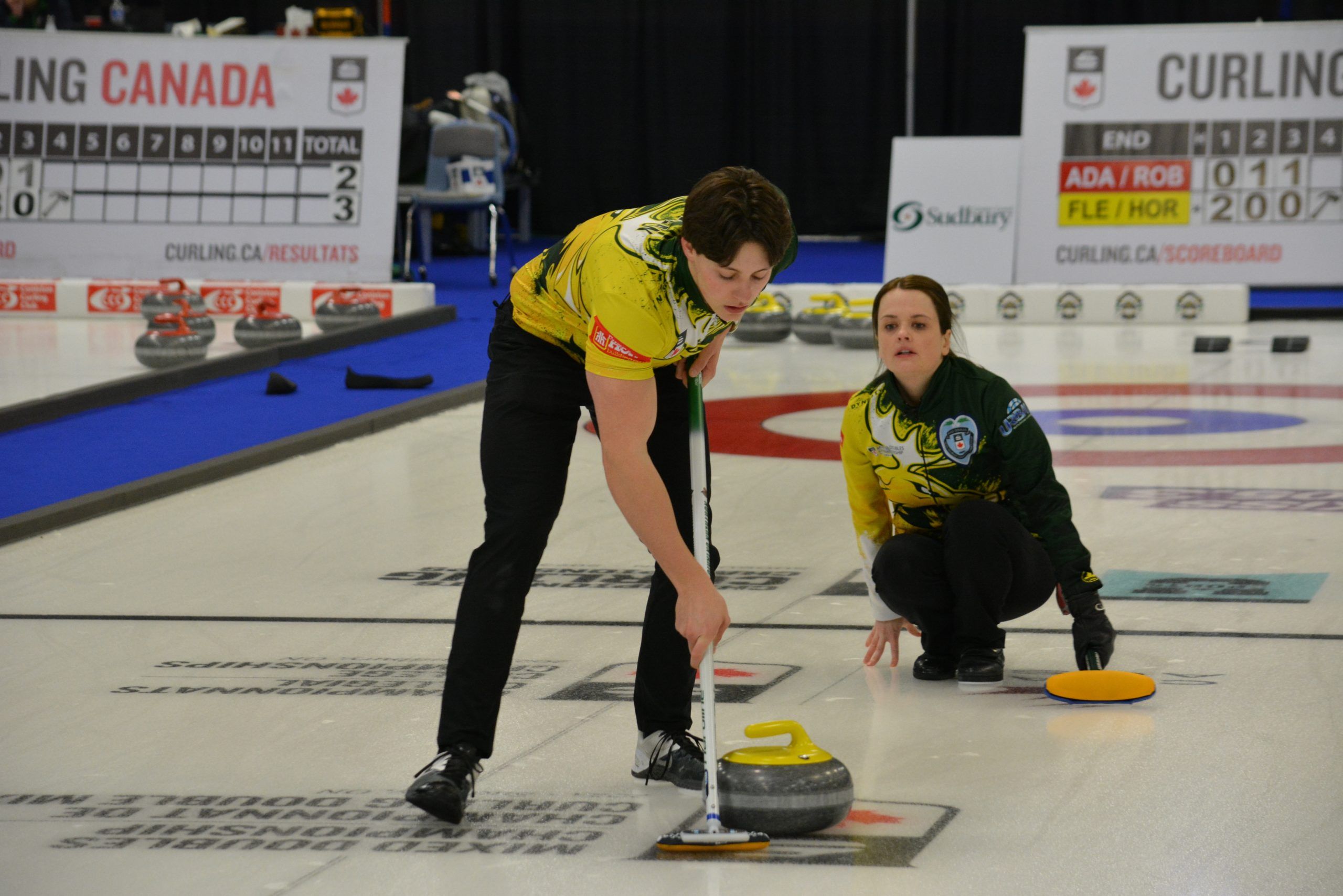 Mixed doubles curling trying to grow without mainstream television ...